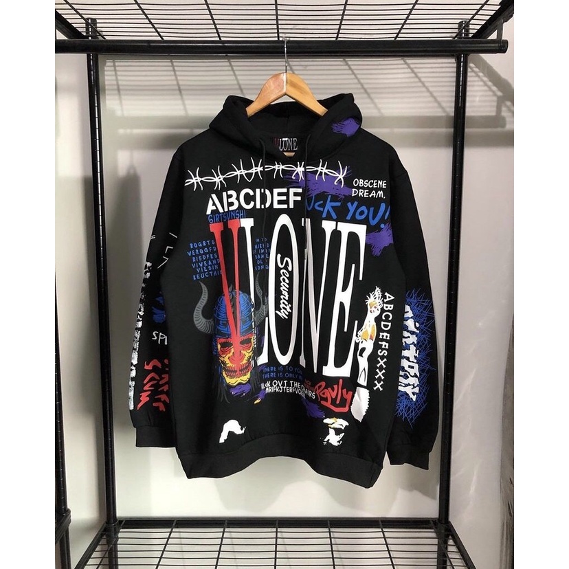 เสื้อกันหนาว VLON_E Jacket Hoodie พร้อมส่ง | Shopee Thailand