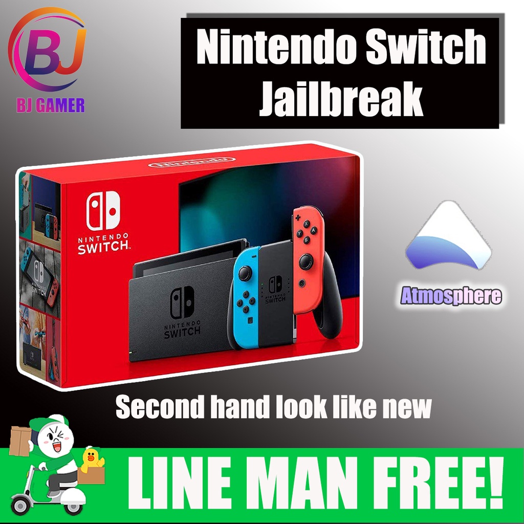 Nintendo Switch Jailbreak มือ 1 และ 2 แปลงระบบ SX/Atmosphere | Shopee ...