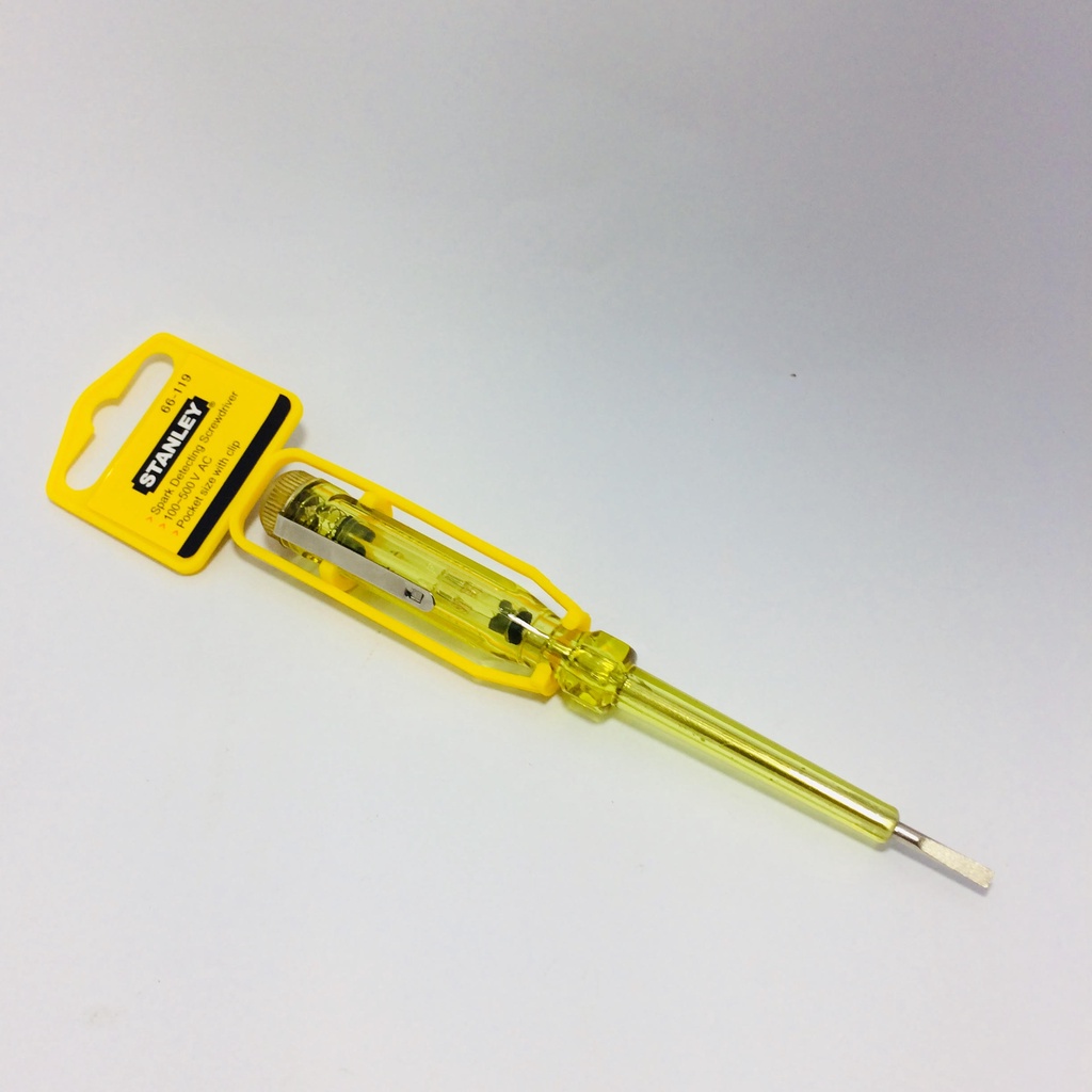 ไขควงลองไฟฟ้า STANLEY 66-119 ไขควงวัดไฟ | Shopee Thailand