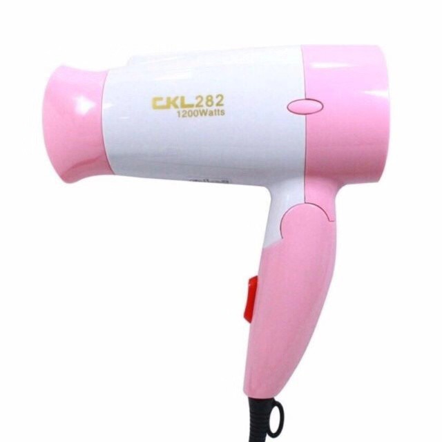 CKL282 ไดร์เป่าผม ขนาดพกพา 1200W รุ่น CKL-282 (ชมพู,ม่วง,ฟ้า) | Shopee Thailand