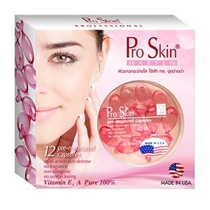 Pro Skin Capsule โปร สกิน แคปซูล ผลิตภัณฑ์บำรุงผิวเข้มข้นจากวิตามิน ...