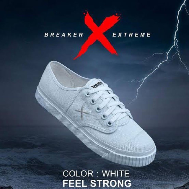 รองเท้าผ้าใบเบรกเกอร์ เอ็กซ์ Breaker X | Shopee Thailand