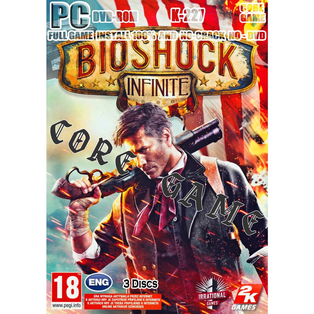 bioshock infinite แผ่นเกมส์ แฟลชไดร์ฟ เกมส์คอมพิวเตอร์ PC โน๊ตบุ๊ค | Shopee Thailand