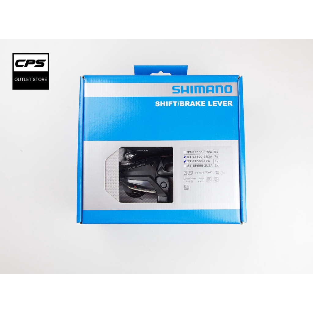 ชุดมือเกียร์ Shifter/เบรค SHIMANO รุ่น ST-EF500 3X7 SPD (มีกล่องสินค้า ...