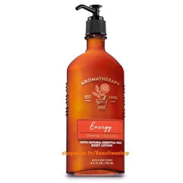 Bath And Body Works Aromatherapy Body Lotion Energy Orange Ginger
