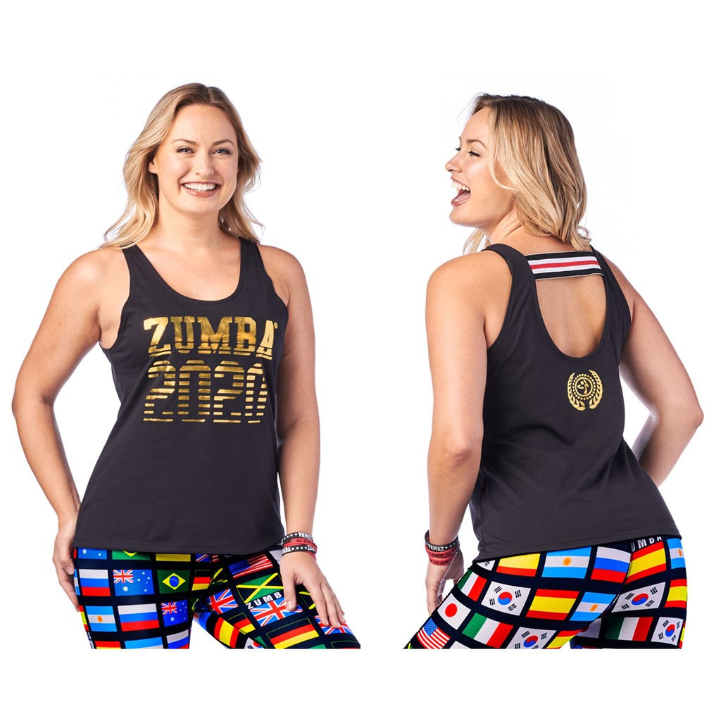 Zumba 2020 Tank (เสื้อกล้ามออกกำลังกายซุมบ้า) | Shopee Thailand