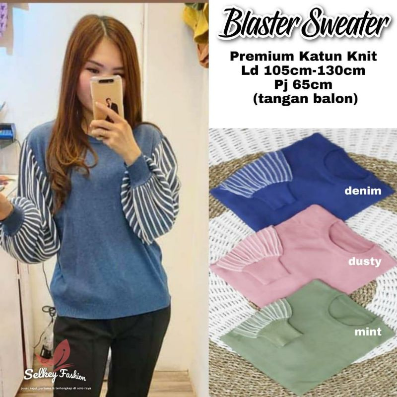 Blaster นําเข้าจากสวีทเตอร์ โดย selkey fashion | Shopee Thailand