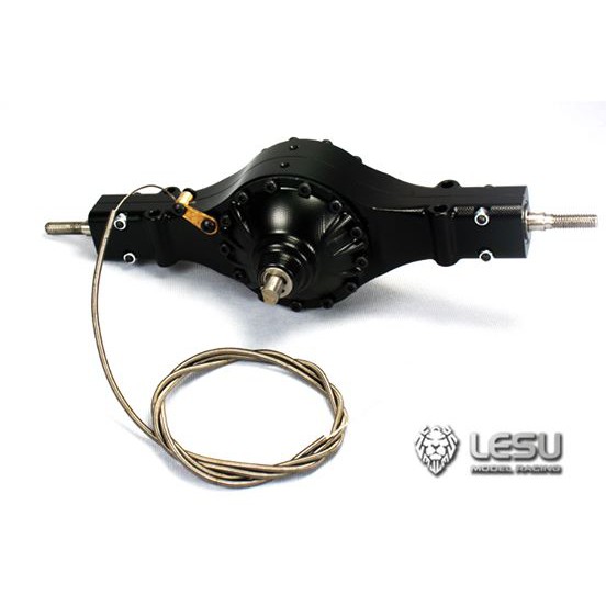 LESU เพลาท้าย Differential LOCK RC 1/14 รถบรรทุก Tamiya (Q-9011 ...