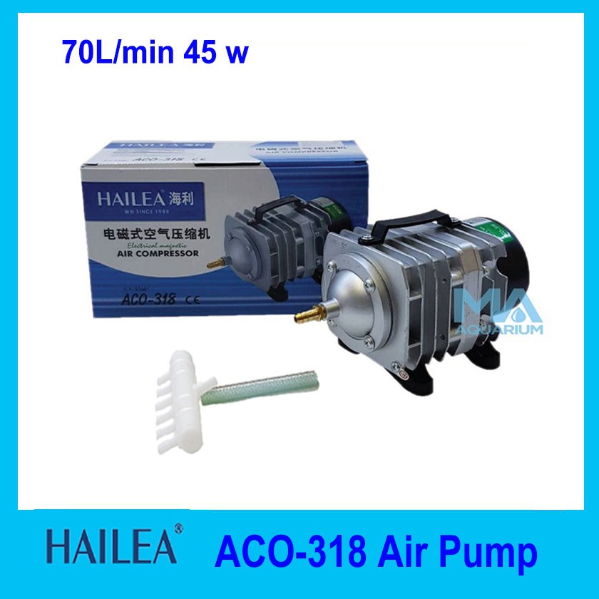HAILEA ACO-318 ปั้มลม ลูกสูบ ปั้มอ๊อกซิเจน แรงลมดี | Shopee Thailand