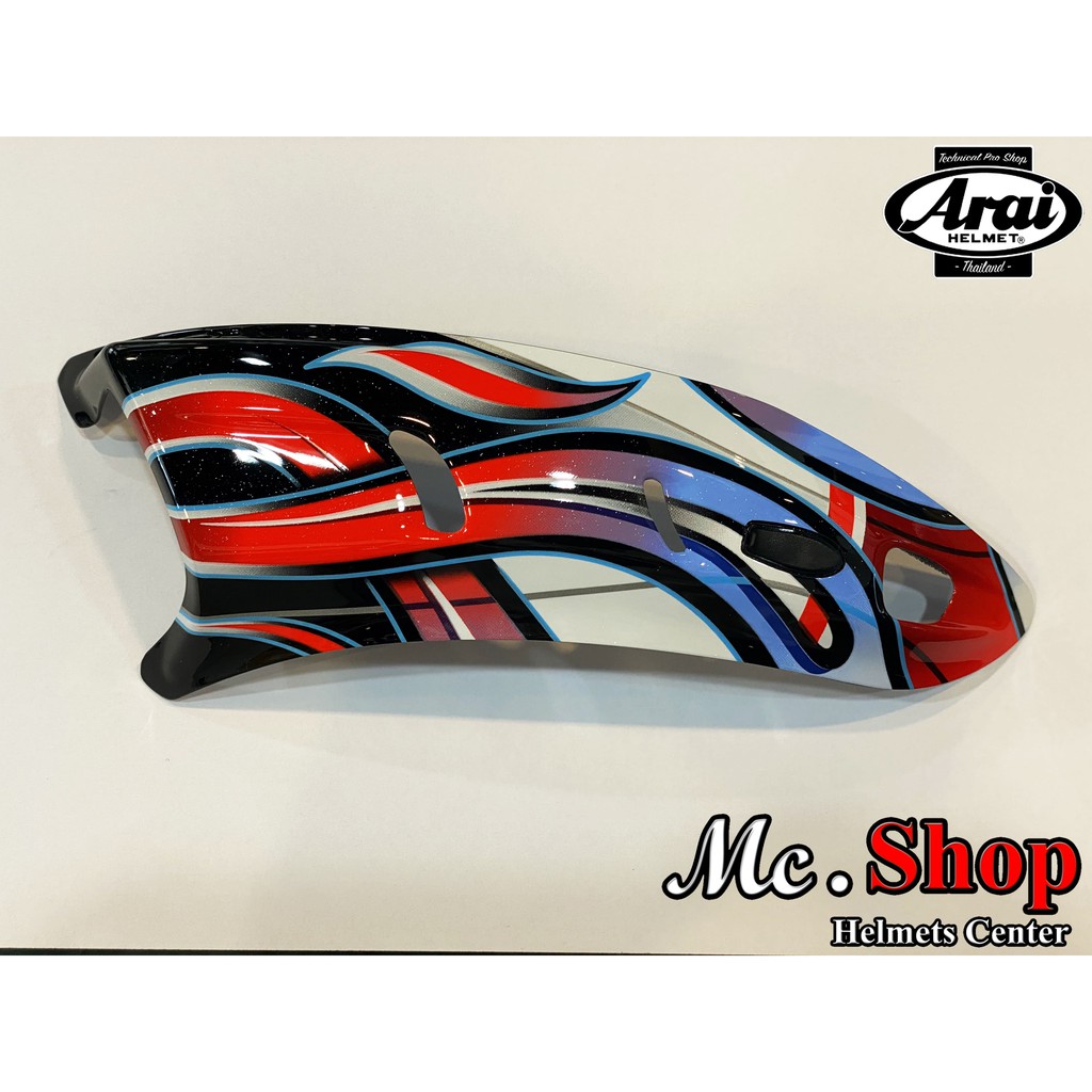 อะไหล่หมวกกันน็อค ARAI RX7 RR5 แรมบนด้านขวา ลาย HAGA RAINBOW | Shopee ...