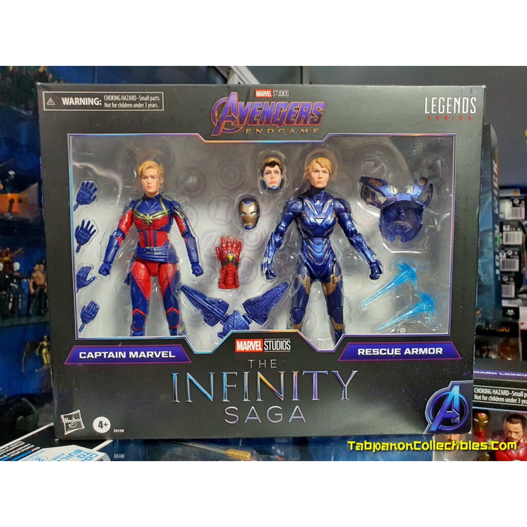[2021.08] Hasbro Marvel Legends Infinity Saga Captain Marvel & Rescue ...
