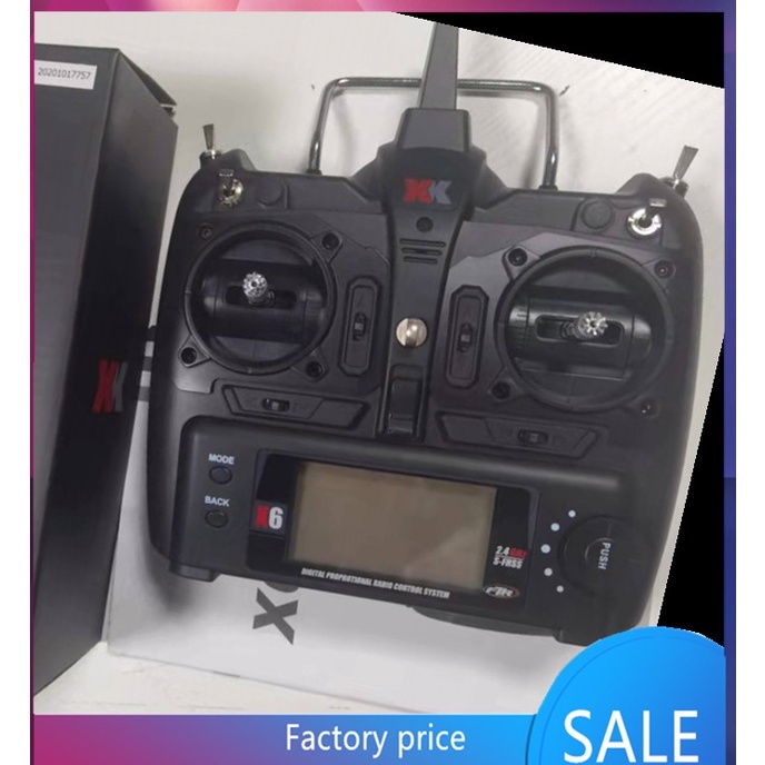Wltoys รีโมตคอนโทรล XK X6 สําหรับเฮลิคอปเตอร์บังคับ WLtoys K100 K110 K123 K124 X6 | Shopee Thailand