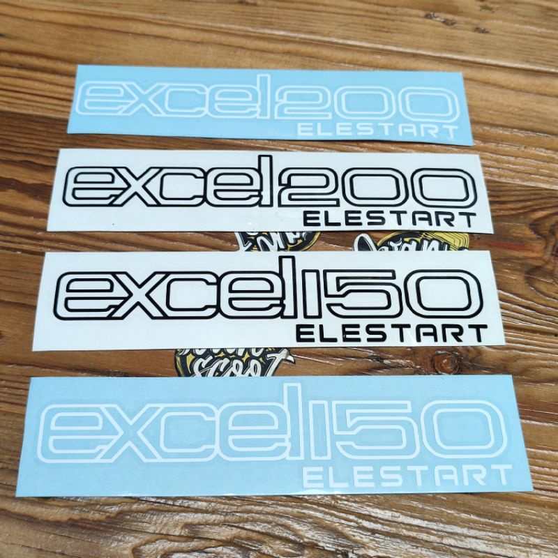 สติ๊กเกอร์ elestart vespa excel 200 vespa excel 150 elestart สัญลักษณ์ ...