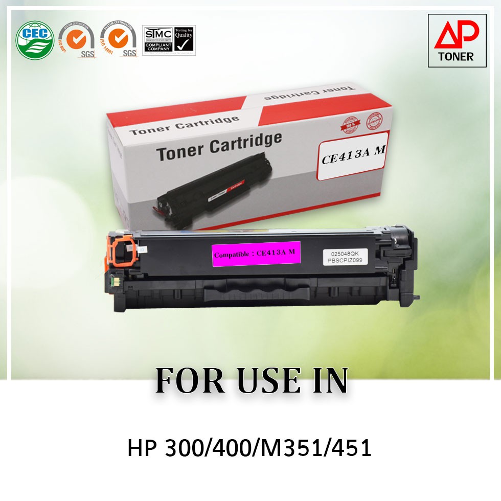 หมึกพิมพ์เทียบเท่า CE410A CE411A CE412A CE413Aใช้สำหรับ HP 300/400/M351/451 | Shopee Thailand