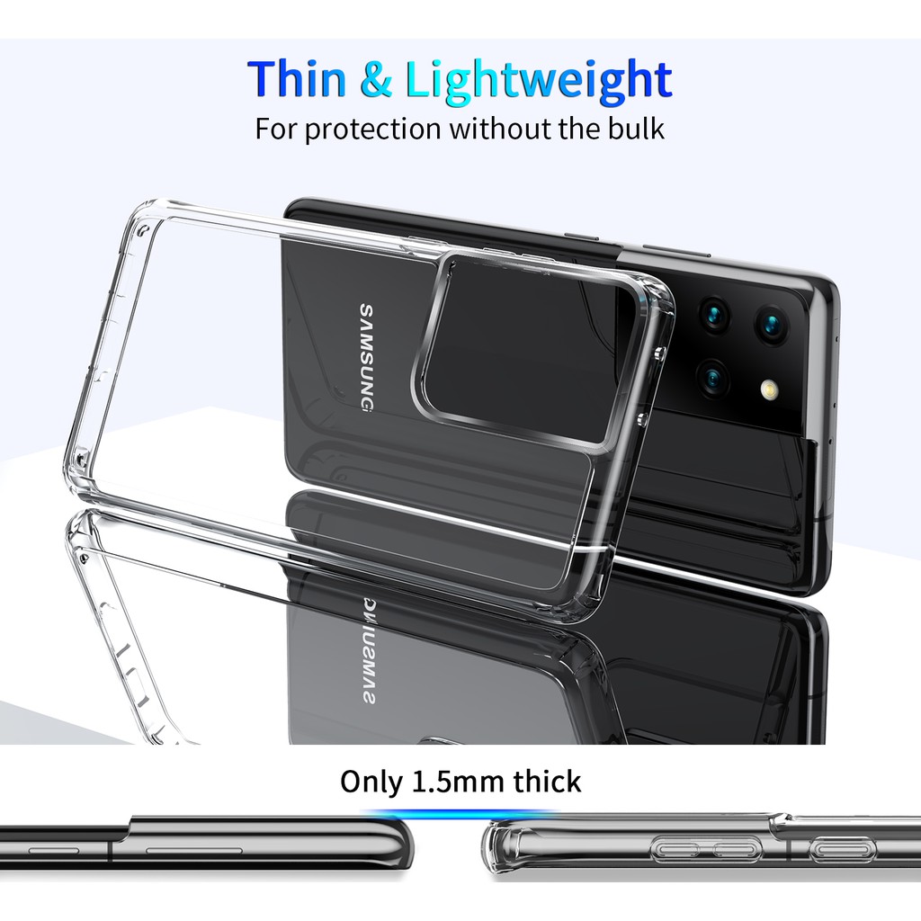 เคสโทรศัพท์มือถืออะคริลิค กันกระแทก สีเหลือง สําหรับ Samsung Galaxy S20 S21 FE S22 S23 Plus ...