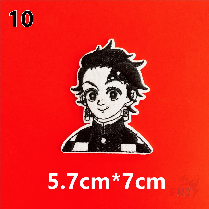 แผ่นแพทช์รีดร้อน ลายการ์ตูนอนิเมะ Demon Slayer Series 01 Tanjirou ...