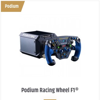 Fanatec Podium racing wheel F1 | Shopee Thailand