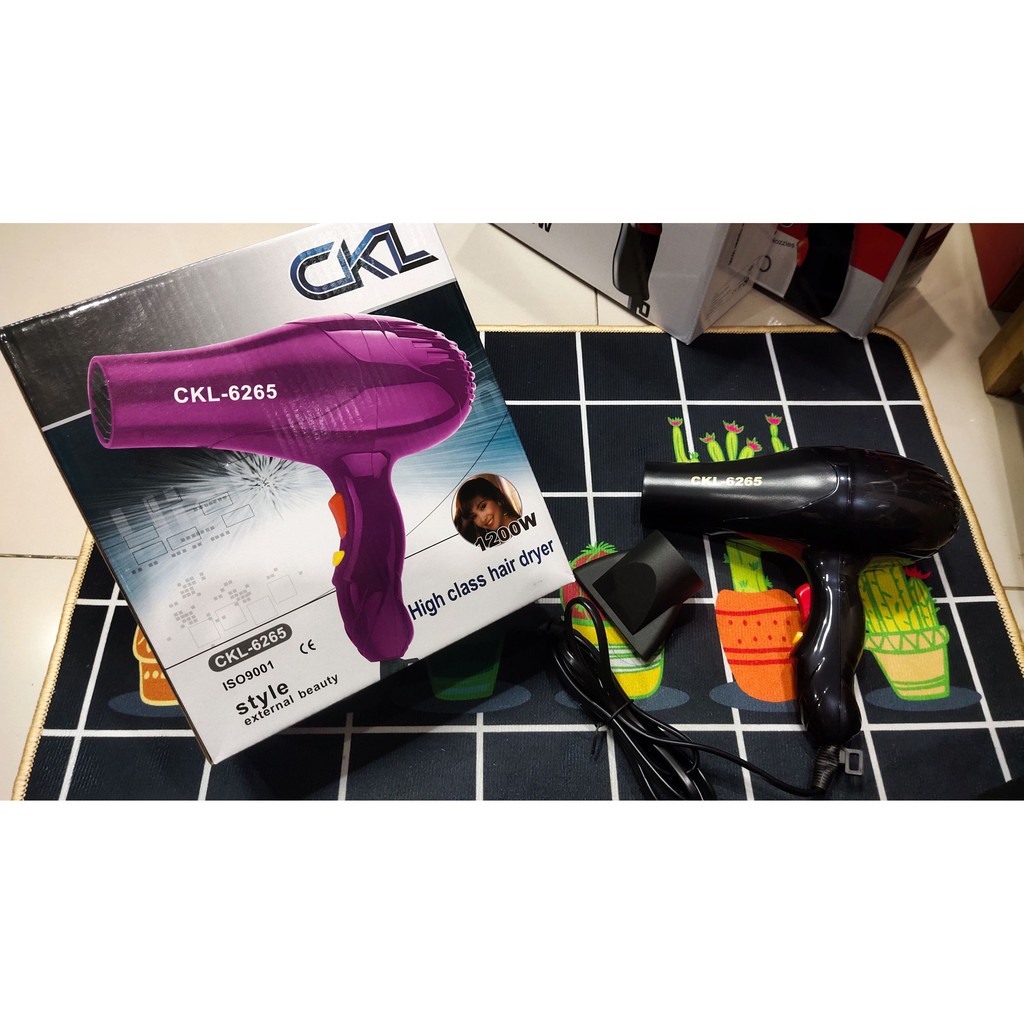 ไดร์เป่าผม CKL-6265 1200W สามารถเป่าผมร้อน/เย็นได้ | Shopee Thailand