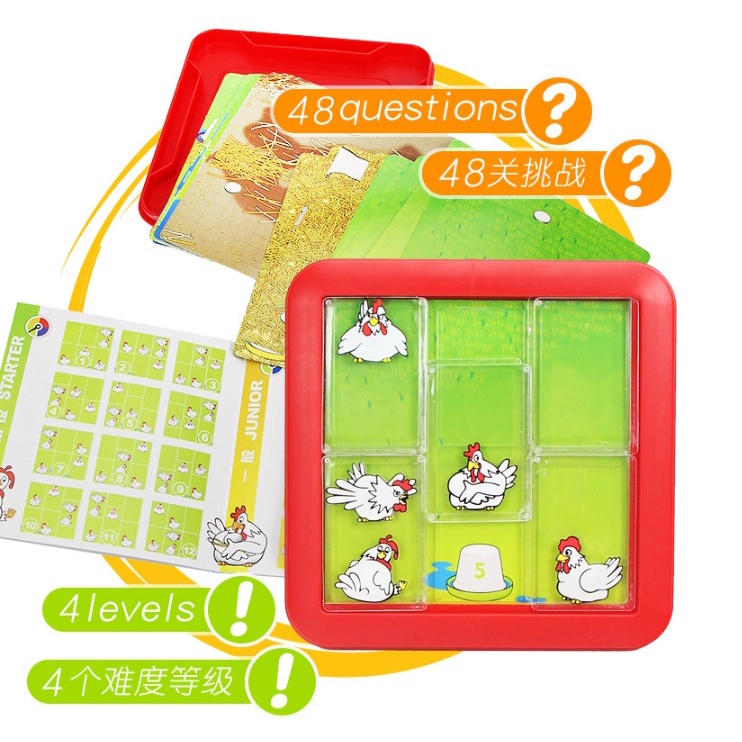 Chicken shuffle smart game บอร์ดเกมช่วยแม่ไก่กกไข่ เกมฝึกไหวพริบ เกมฝึก ...