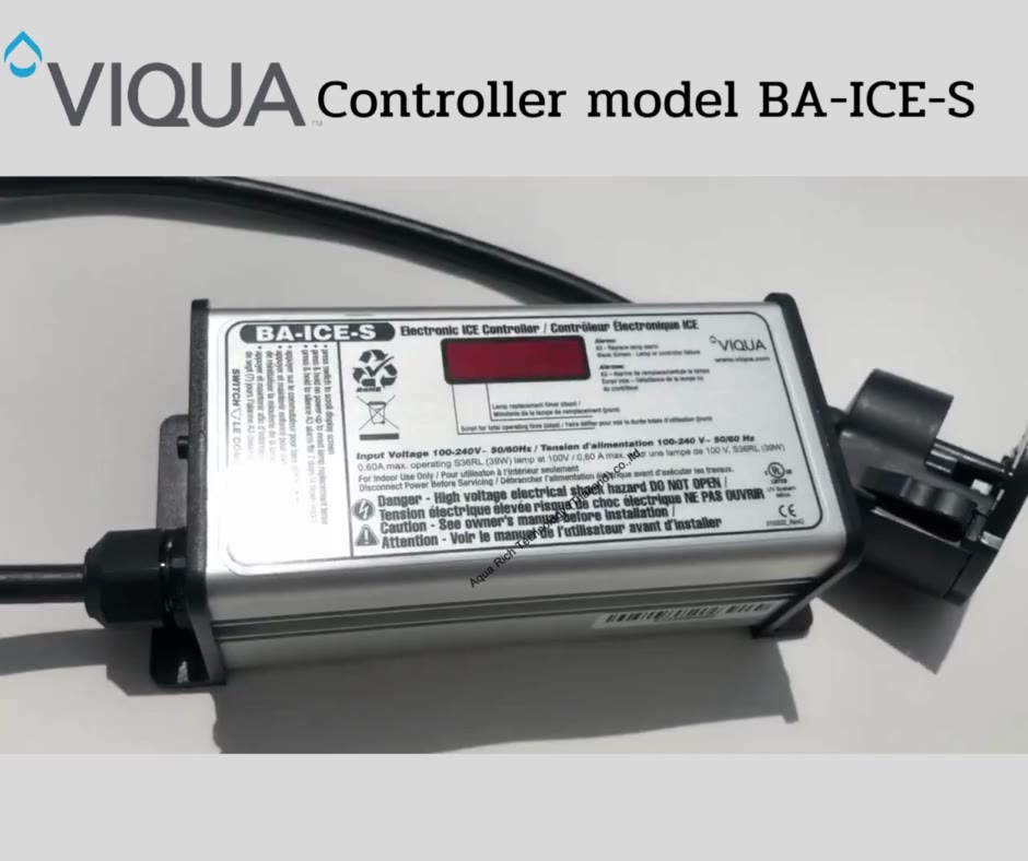 BA-ICE-S Controller สำหรับเครื่อง UV VIQUA รุ่น S2Q-PA, S5Q-PA, S8Q-PA ...