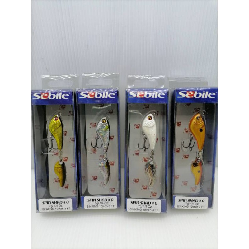 เหยื่อ Sebile spin shad #0 | Shopee Thailand