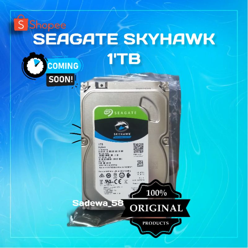 Skyhawk 1TB Hard Drive Sata 3.5 HDD For CCTV | Shopee Thailand