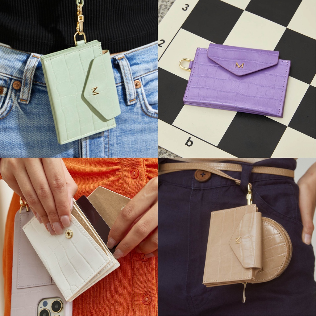 (ใส่โค้ด 7MUSE65 ลดเพิ่ม 65.-) MUSE Envelope Card Wallet กระเป๋าใส่บัตร ...