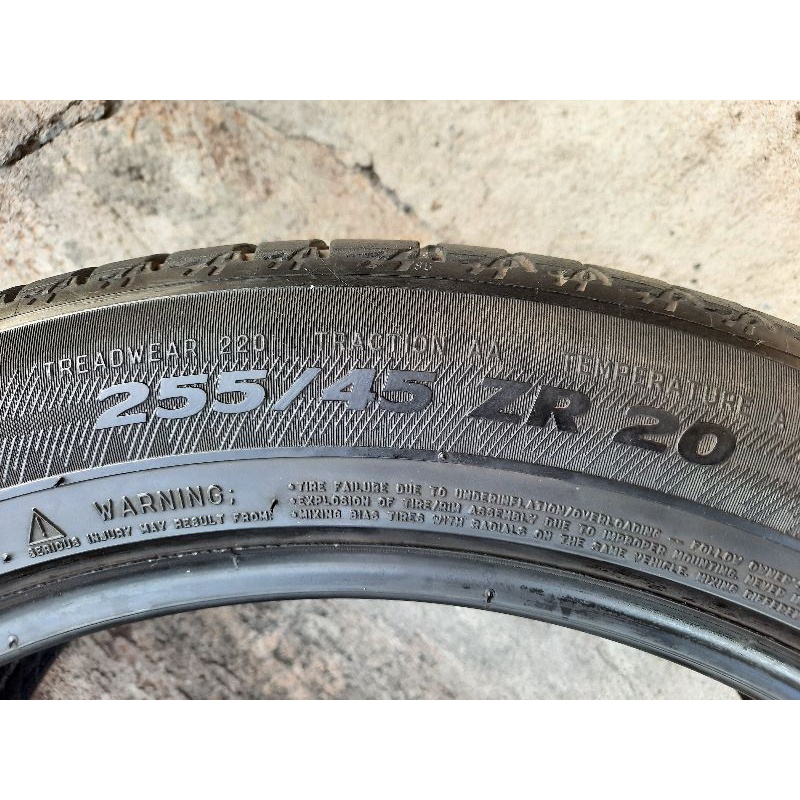 ยางเปอร์เซ็นต์ Michelin 255 45 ZR20 ปี18 Latitude sport 3 | Shopee Thailand
