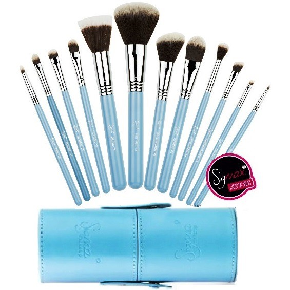 SIGMA :: Essential Kit - Mrs. Bunny แปรงพื้นฐานขนสังเคราะห์ 12 ชิ้น ...