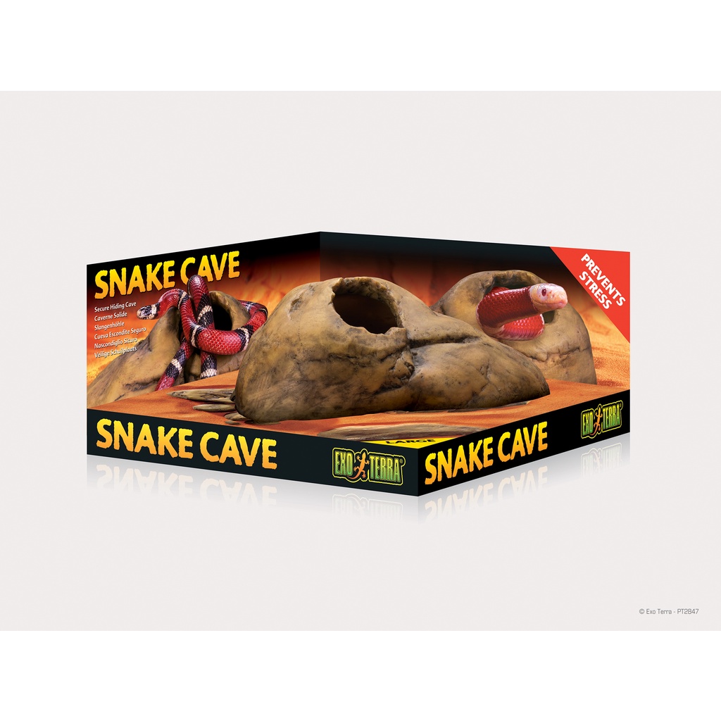 (พร้อมส่ง)Exoterra Snake Cave ถ้ำงู ถ้ำสัตว์ | Shopee Thailand