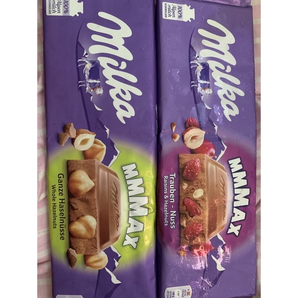 Milka Chocolate with Hazelnut, Milka colors, Milka White Chocolate ...