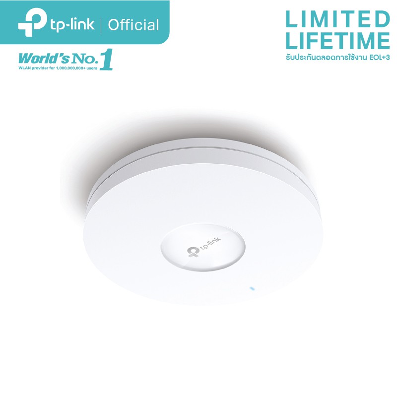 TP-Link EAP610 AX1800 Wireless Dual Band Ceiling Mount WiFi 6 Access ...