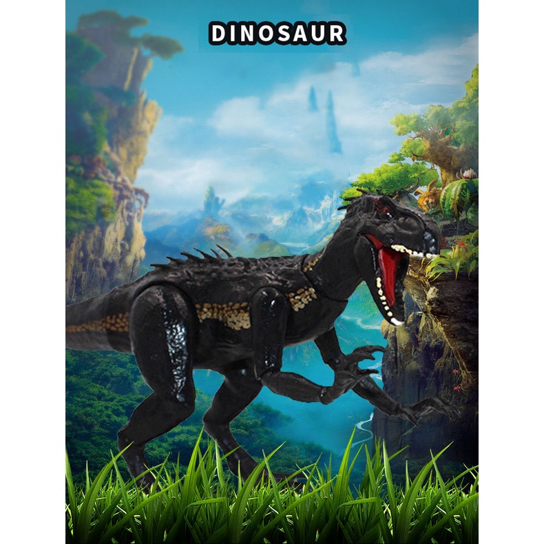 ไดโนเสาร์ของเล่นLifelike Indorator Jurassic World Action Figures ...
