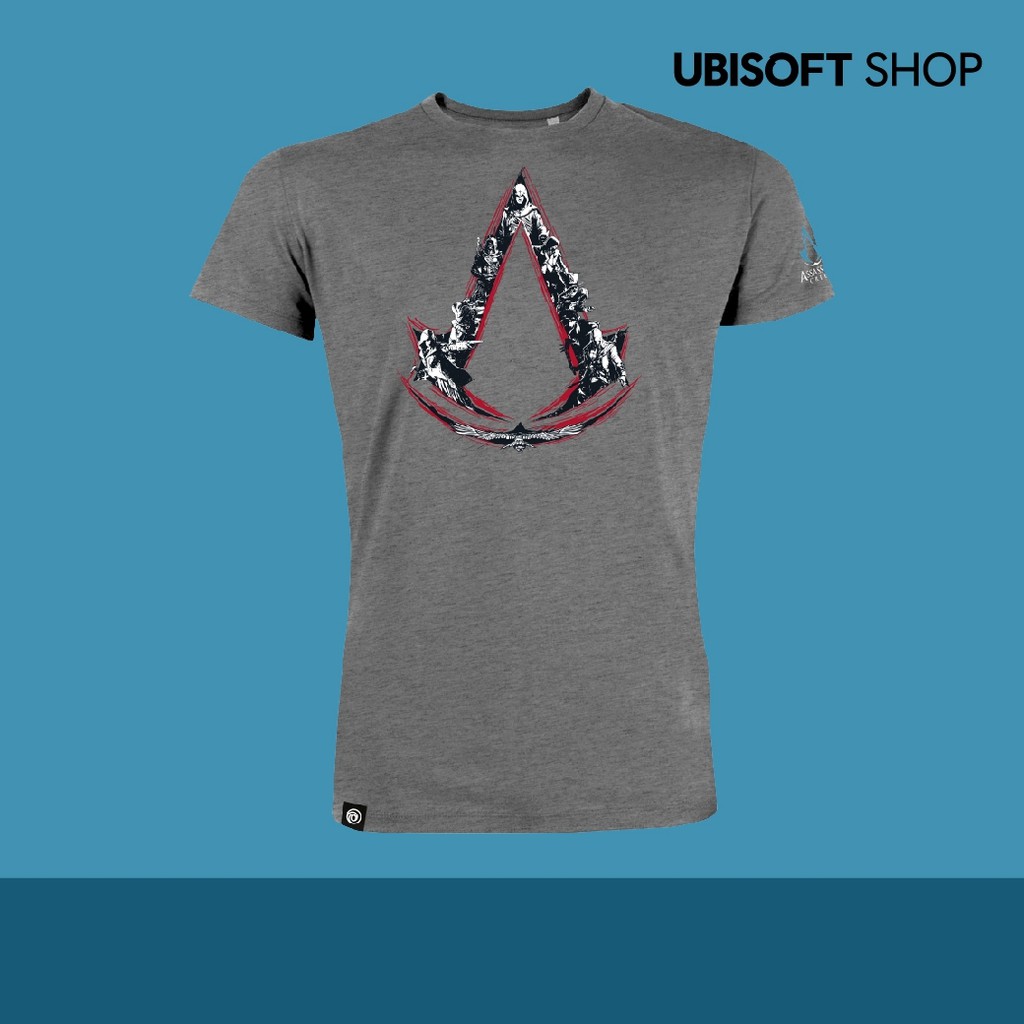 Ubisoft : ASSASSIN'S CREED APPAREL T-SHIRT CONSUMER SHOW 2019 (Grey ...
