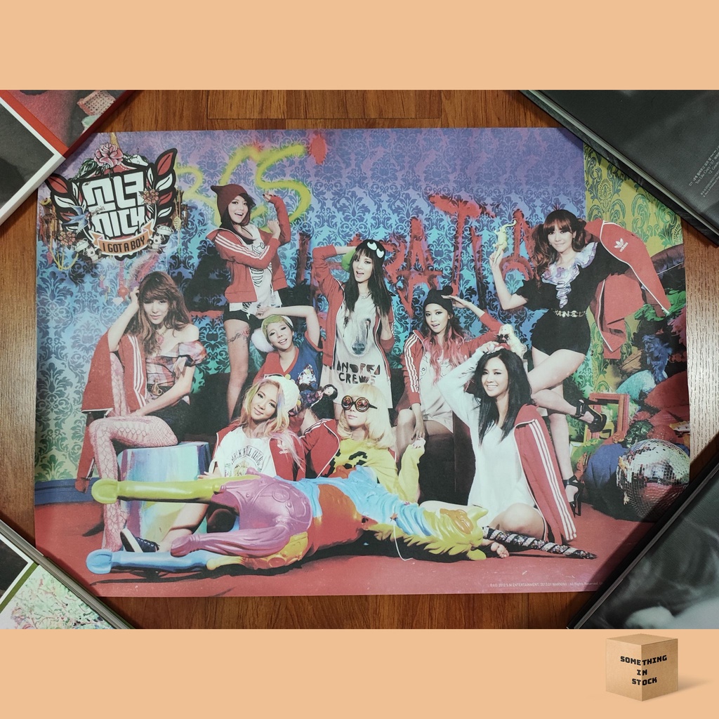 โปสเตอร์ โซชิ เกิลเจน SNSD Girls' generation Official Poster | Shopee ...