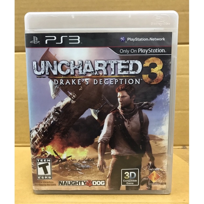 แผ่นแท้ [PS3] Uncharted 3: Drake's Deception (Zone 1 US) (BCUS-98233 ...