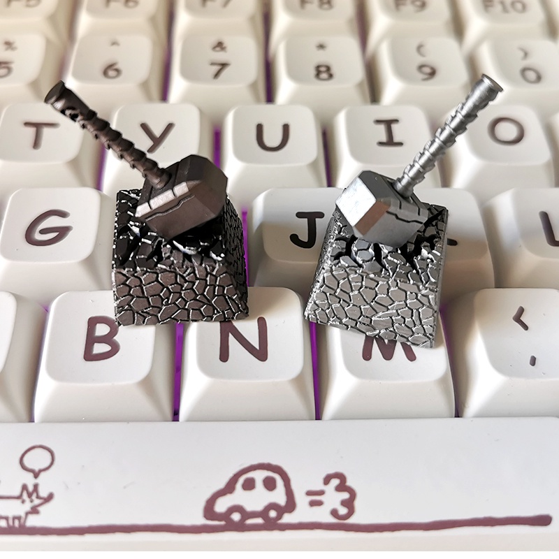 【Keycap】Thor's ปุ่มกดคีย์บอร์ดเรซิ่น โปร่งแสง ESC | Shopee Thailand