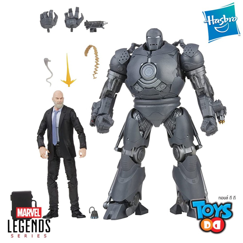 Marvel legends The Infinity Saga Obadiah Stane & Iron Monger | Shopee ...
