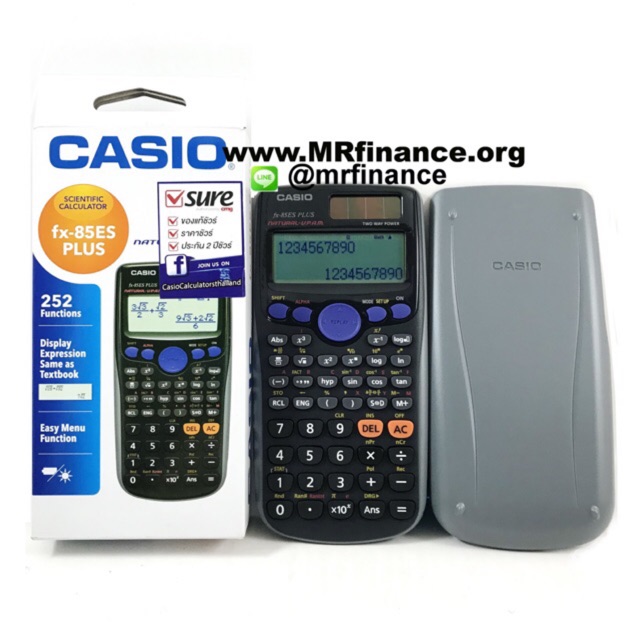 เครื่องคิดเลข Casio fx85es plus ของใหม่ ของแท้ | Shopee Thailand