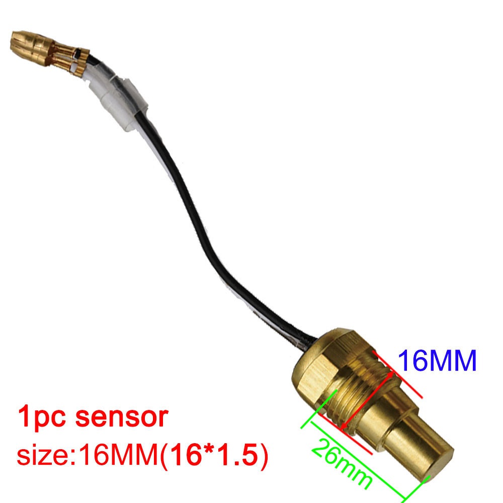 12V/24V Water Temperature Sensor Temp Sender 50K Head Plug 10MM 12MM ...