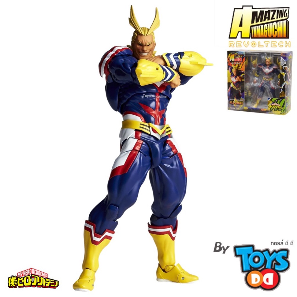 My Hero Academia Amazing Yamaguchi Revoltech No.019 All Might | Shopee ...