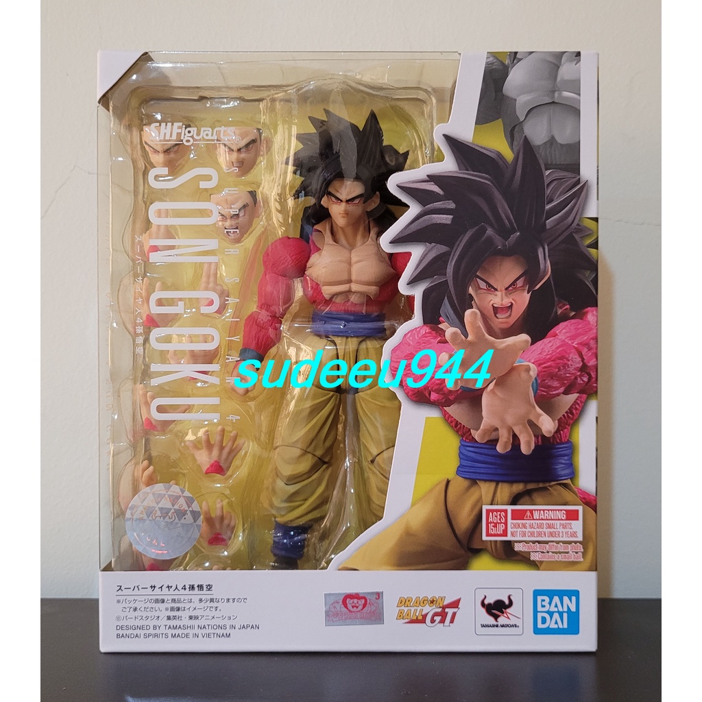 S.H.Figuarts SHF Super Saiyan 4 Son Goku (Dragon Ball GT) | Shopee Thailand