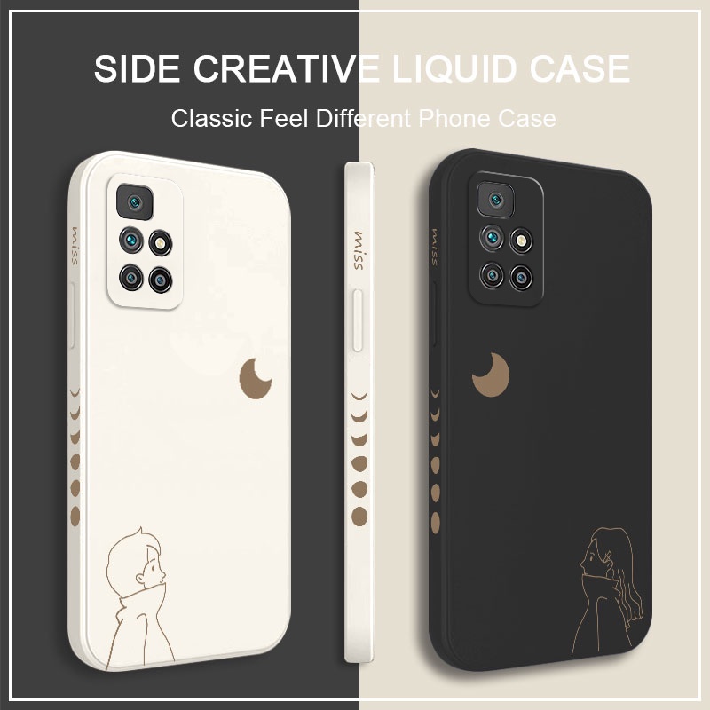Creative Moon Twilight Missเคสโทรศัพท์สําหรับXiaomi Redmi 15 14C 13 13C ...