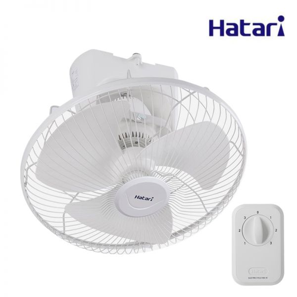 พัดลมโคจร (ส่าย) HATARI รุ่น HT-C16M8(N) ขนาด 16" | Shopee Thailand