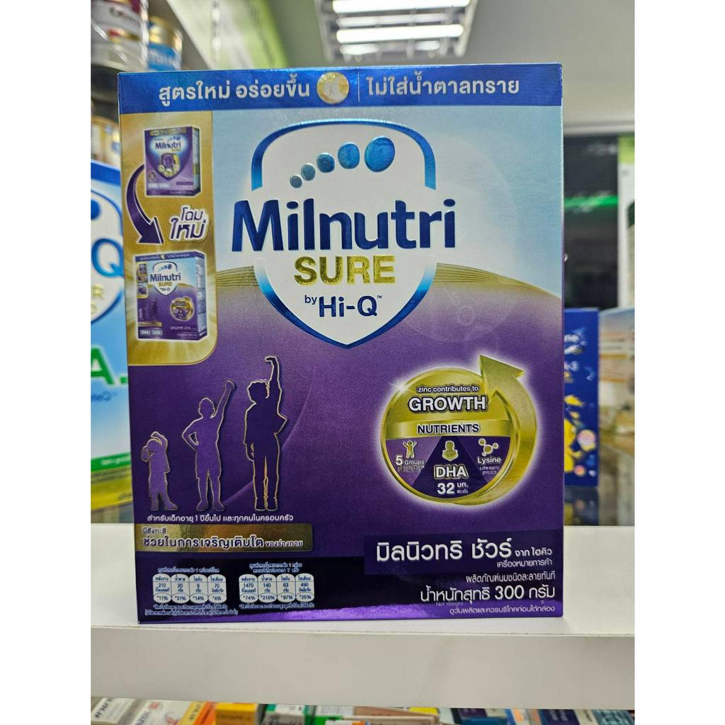 Milnutri Sure มิลนิวทริ ชัวร์ นมผง สำหรับเด็กอายุ 1 ปีขึ้นไป 550 กรัม ...