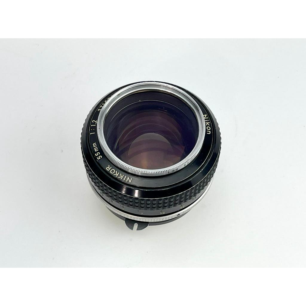 NIKON NIKKOR-S AUTO 55MM.F1.2 NIKON NON AI MOUNT (บากท้ายแล้ว) | Shopee ...