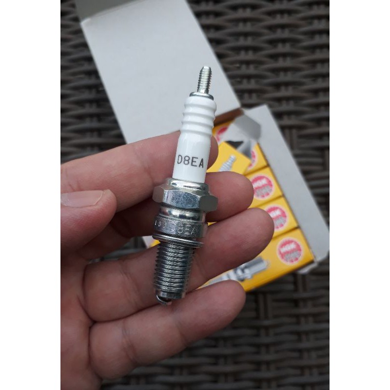 หัวเทียน NGK D8EA GL Pro Max Mega Pro Tiger CB Scorpio Thunder 250 ...