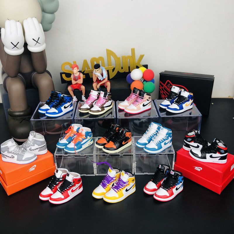 Mini Nike 1:6 Air Jordan 1 Sneakers Toys Collectibles Shoes Gift For ...