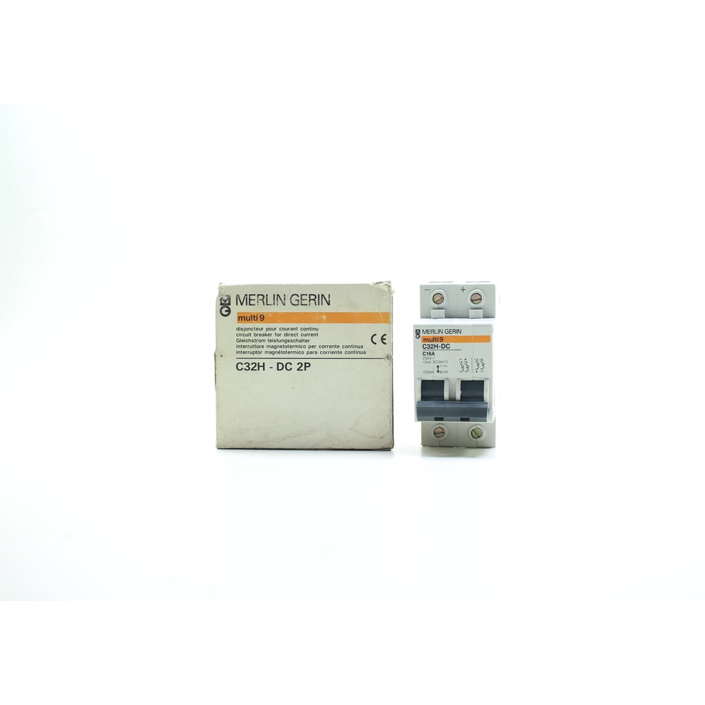 20546 C32H-DC C16A MERLIN GERIN 20546 Schneider Electric MCB C32H-DC MERLIN GERIN เซอร์กิต ...