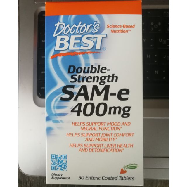 SAM-e 400 mg , 200mg Double-strength 30, 60 Enteric Coated Tablets ...